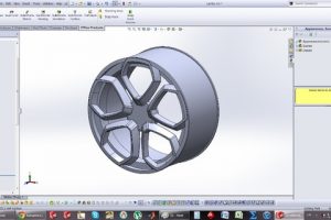 How to Model a Lamborghini Aventador Rim in SOLIDWORKS