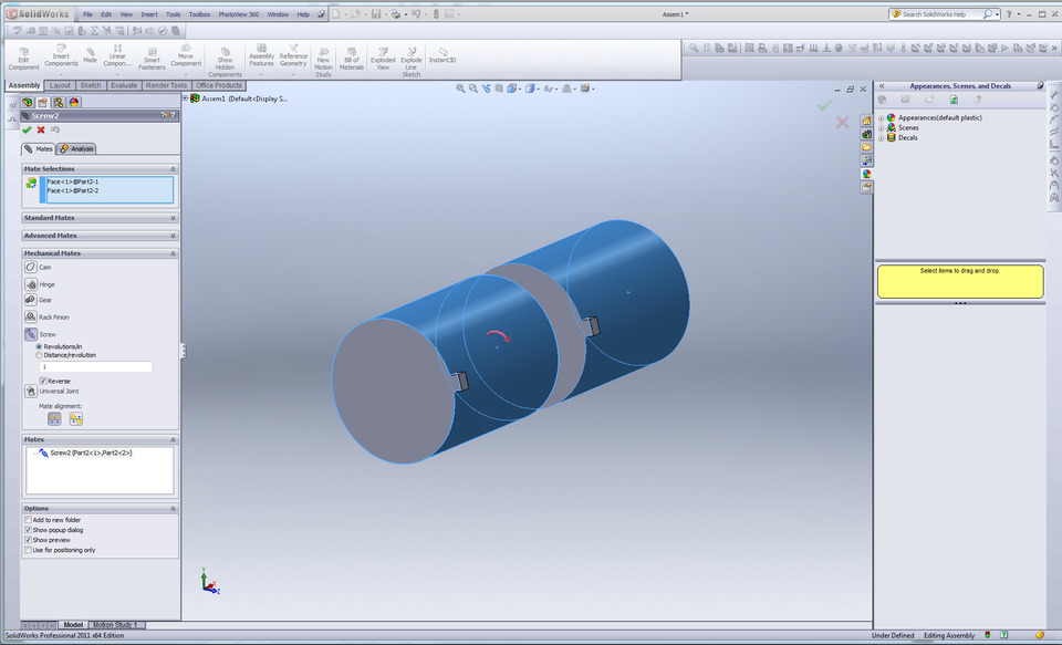 Tutorial: How to Mate Circular Faces in SOLIDWORKS