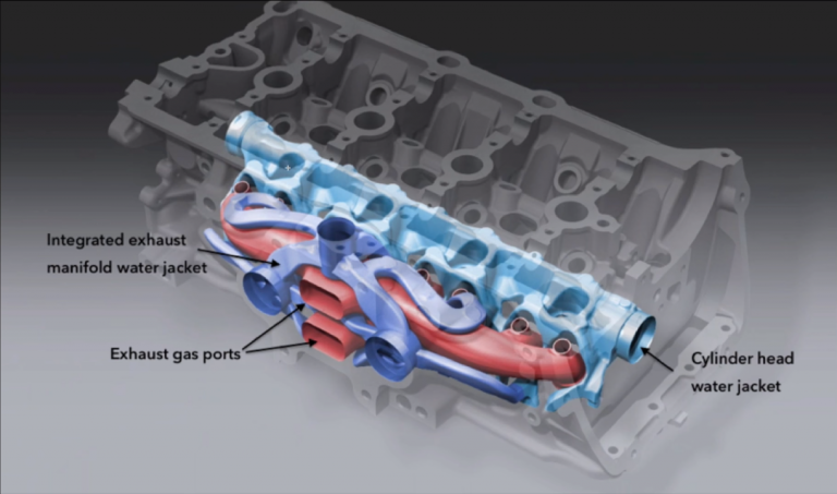 Integrated Exhaust Manifolds Could Keep Gas Engines Revving