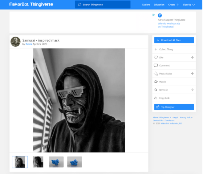 I 3D Printed My Own Halloween Mask and Now You Can Too! - GrabCAD Blog